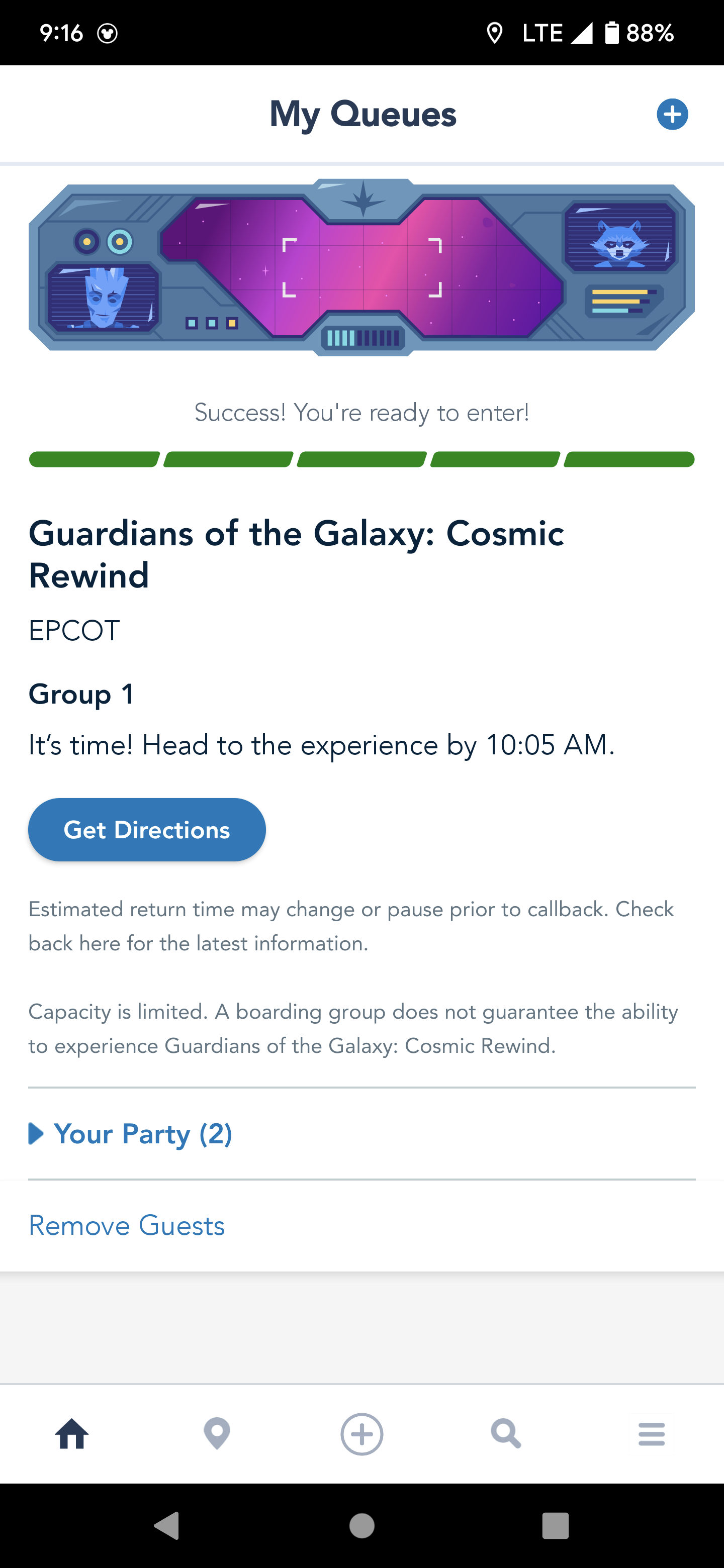 Guardians of the Galaxy: Cosmic Rewind to use Virtual Queue ...